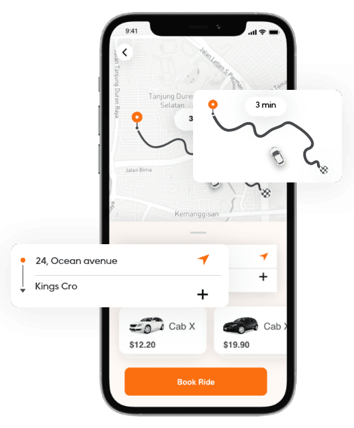 On Demand Taxi Booking App Software Solution