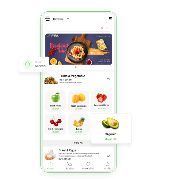 On Demand Grocery Delivery App Development Solution