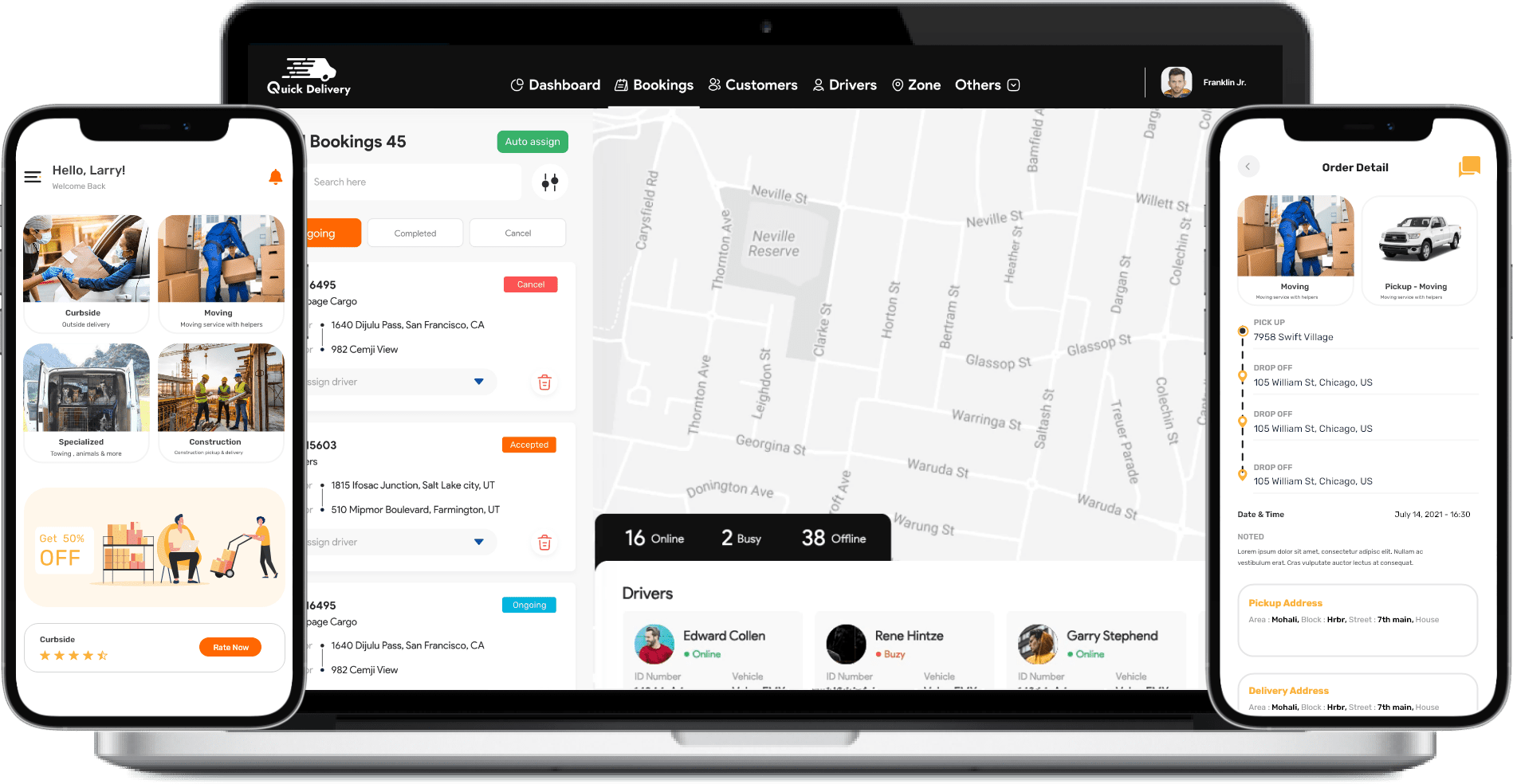 On Demand Delivery Management Software Solution